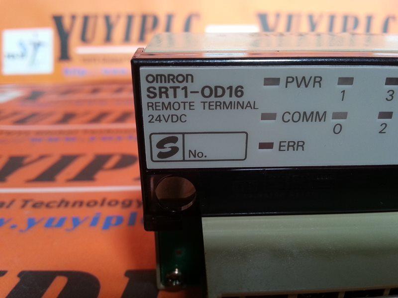 OMRON SRT1-OD16 REMOTE TERMINAL - 裕益科技自動化設備可程式編碼器PLC分散式控制系統DCS
